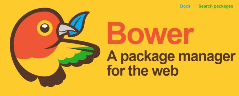 Bower – a package manager for the web